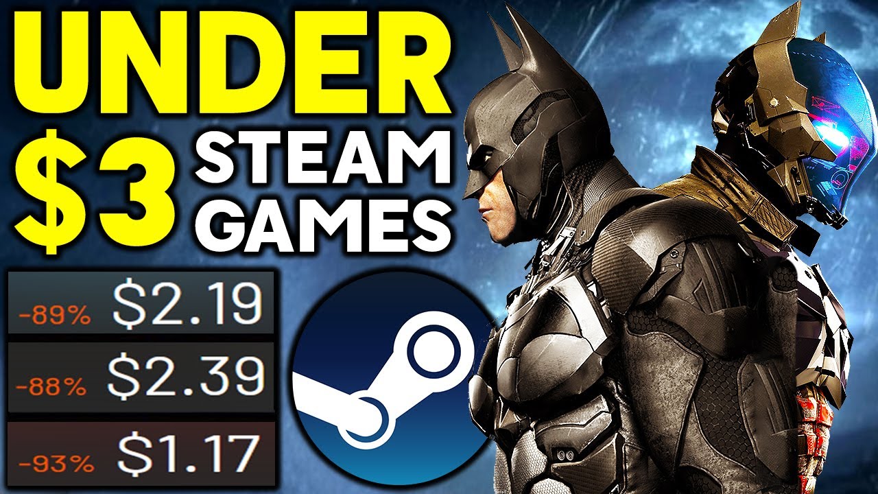 AWESOME STEAM PC GAME DEALS UNDER $3! TONS OF SUPER CHEAP GAMES! - YouTube