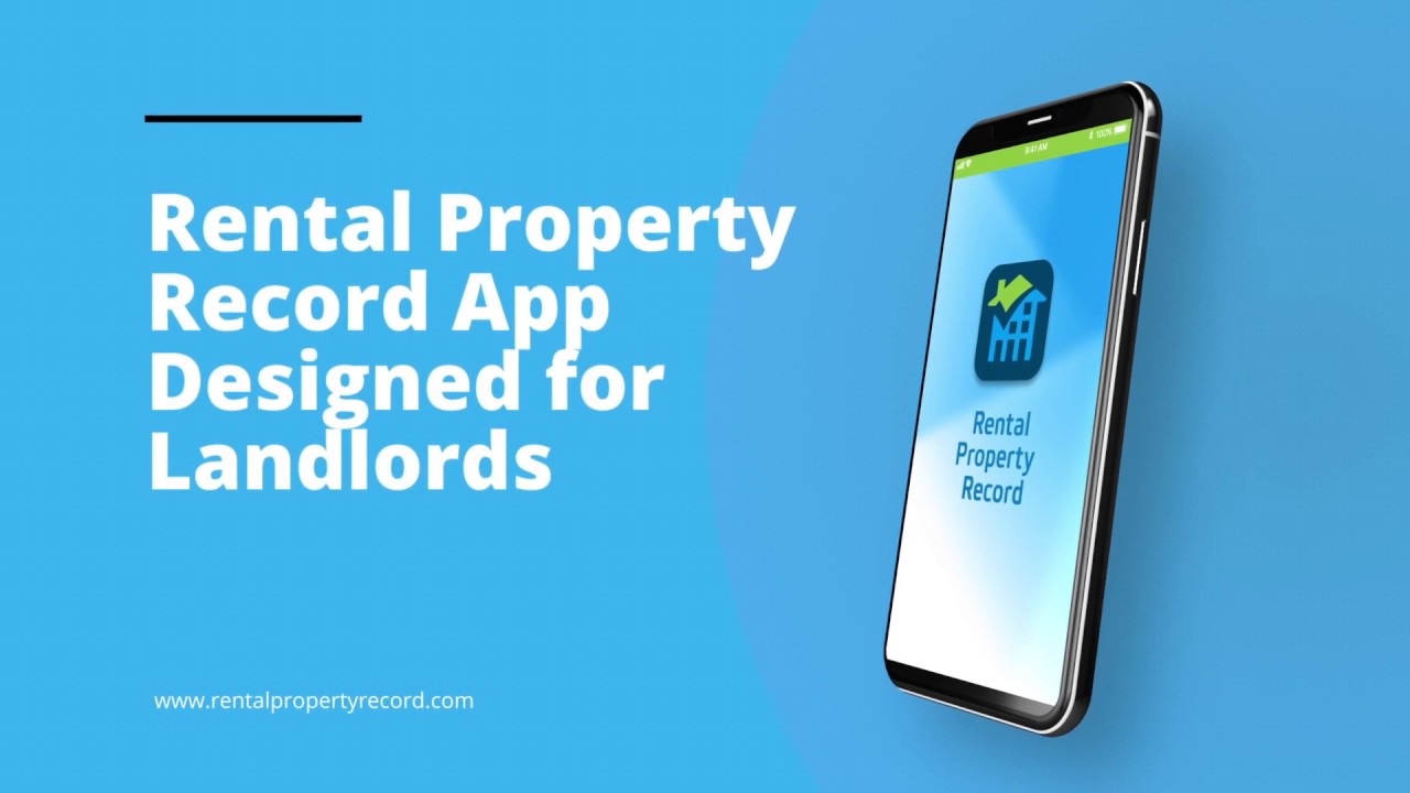Rental Property Record App - YouTube