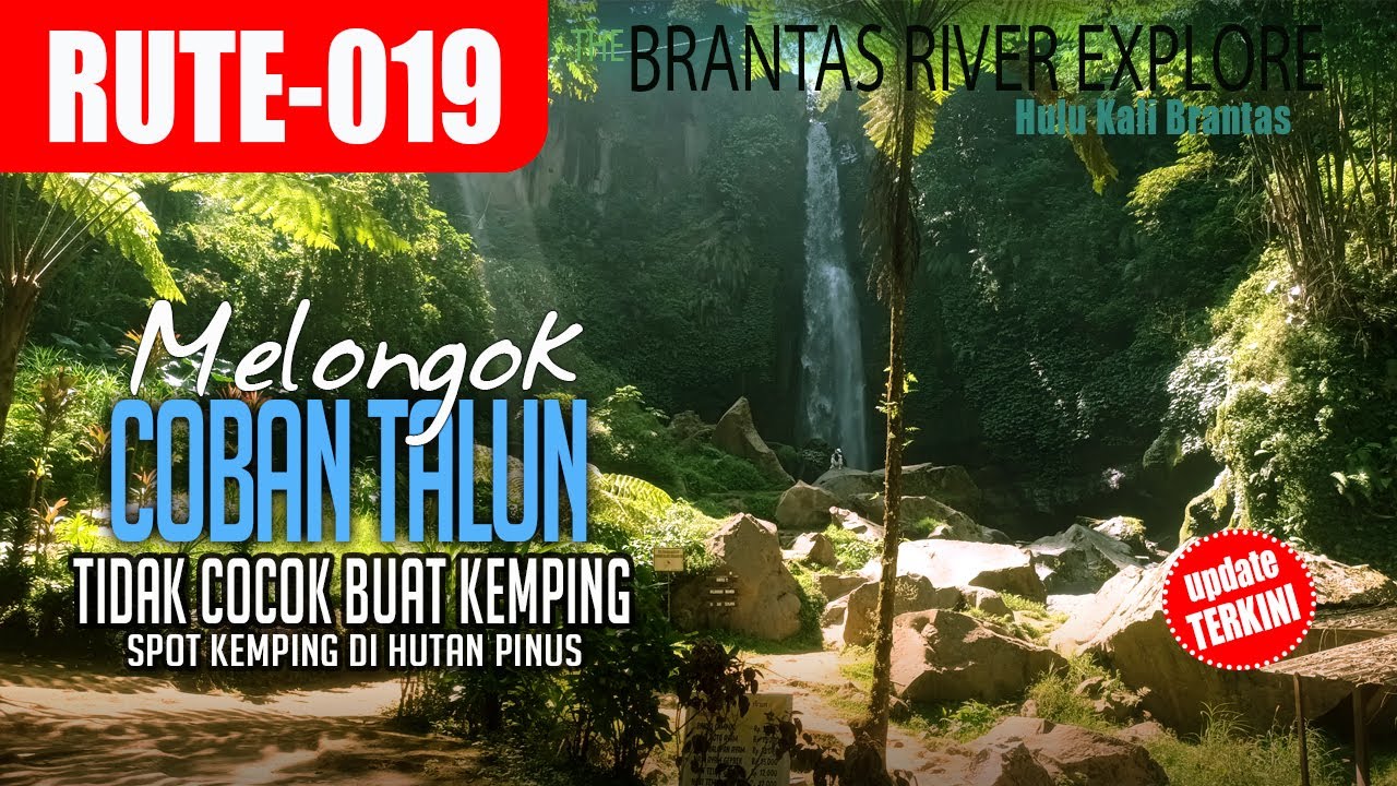 Rute 019 Coban Talun Mudah Dijangkau. Spot Kemping Di Luar Areal Air ...
