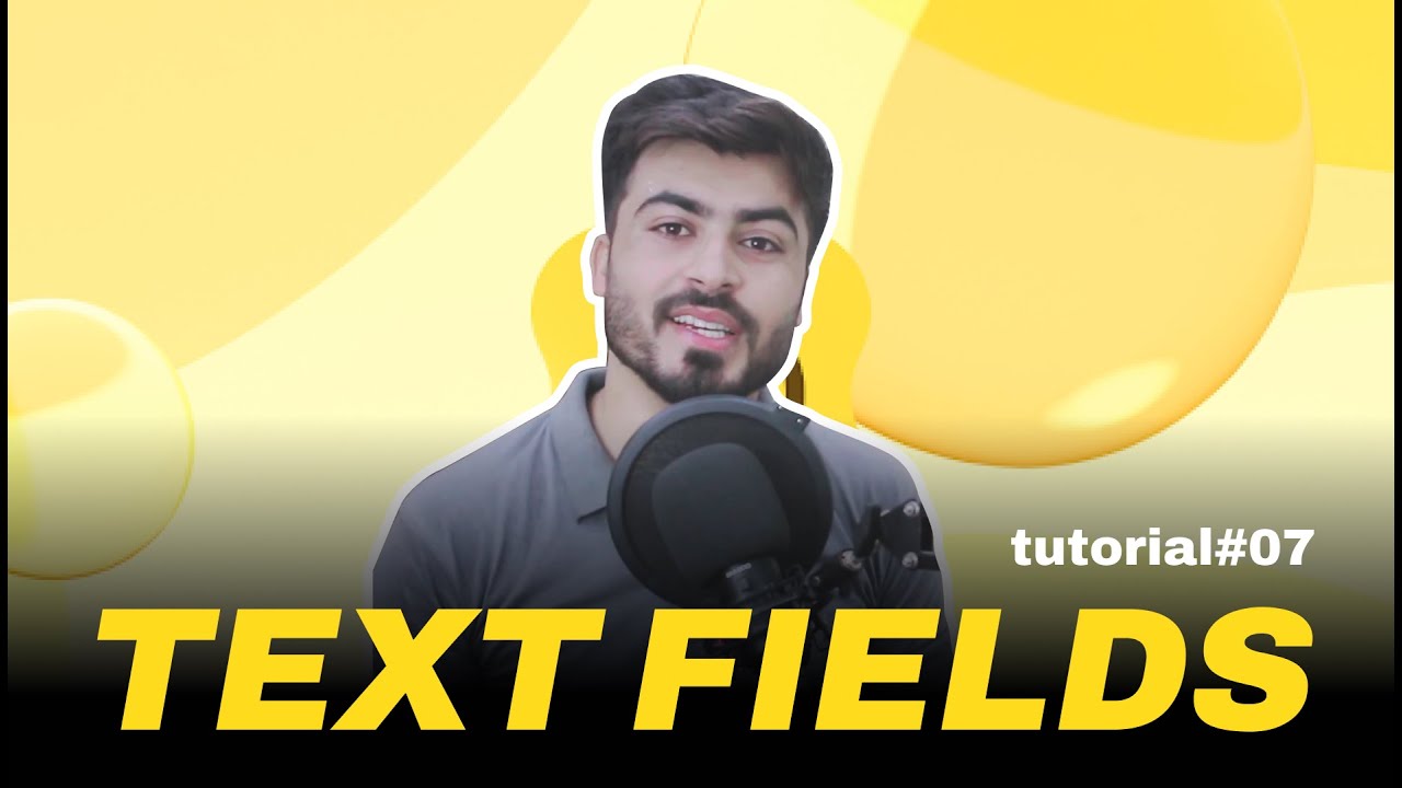 Text Input Field Design - Material Design 3.0 - Tutorial #07 - YouTube