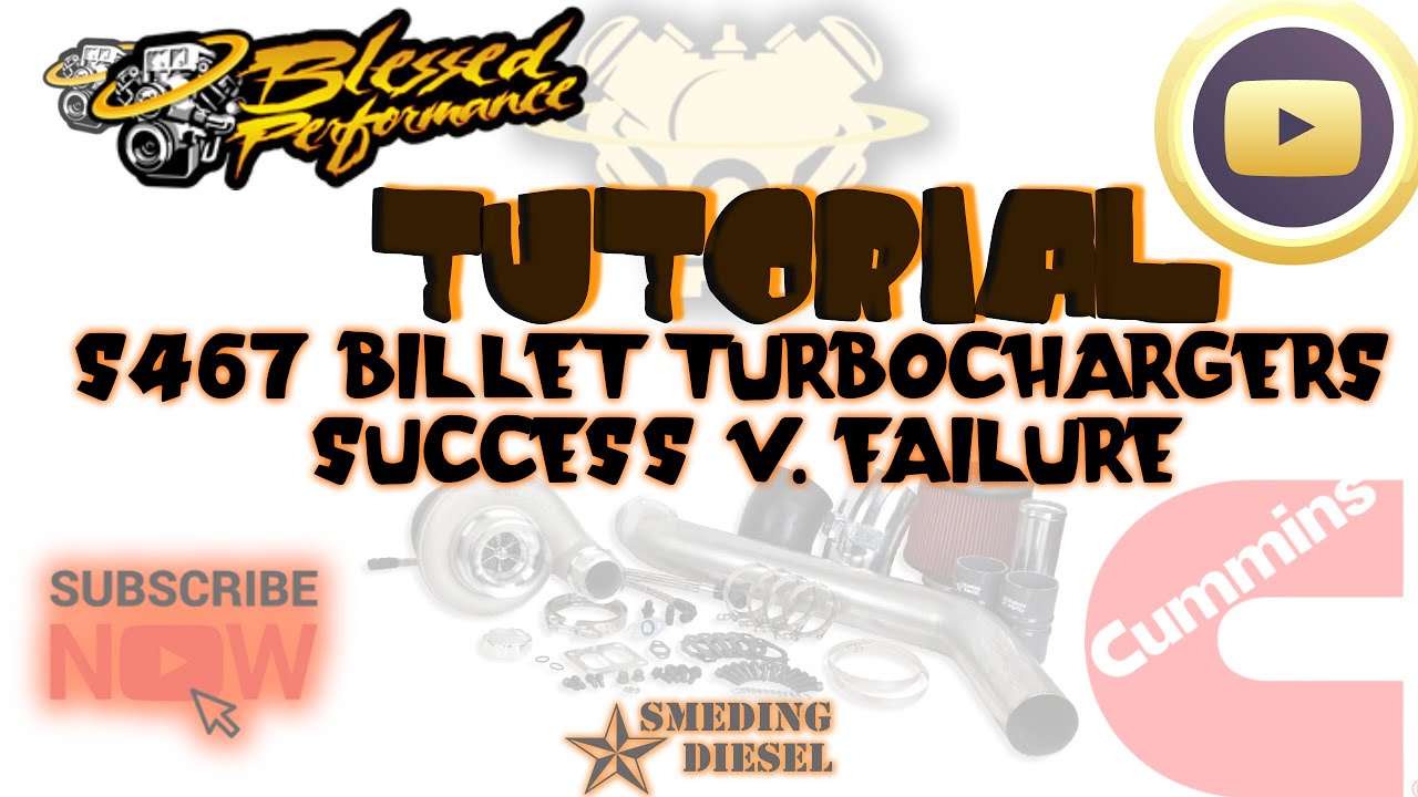 Avoid Turbo Failures! SMEDING S467 Billet Turbo Tutorial - YouTube