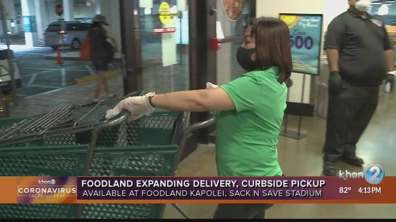 Foodland expands delivery and curbside pickup - YouTube