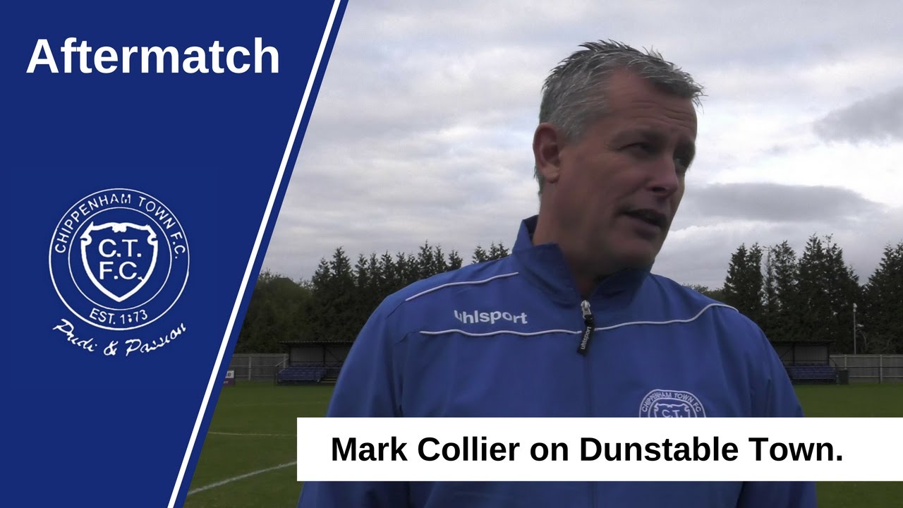 AFTERMATCH: Mark Collier on 2-1 win away at Dunstable Town - YouTube