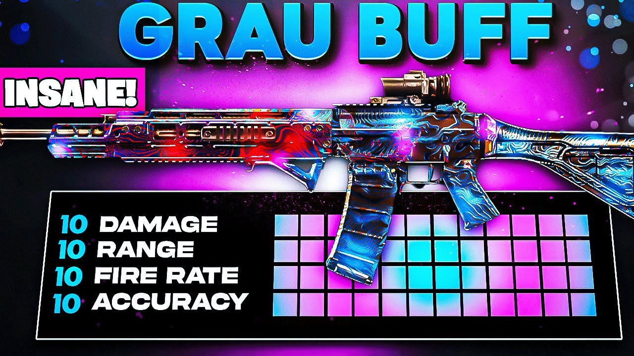 the *BUFFED* GRAU is META Again in SEASON 5 Rebirth Island Warzone ...