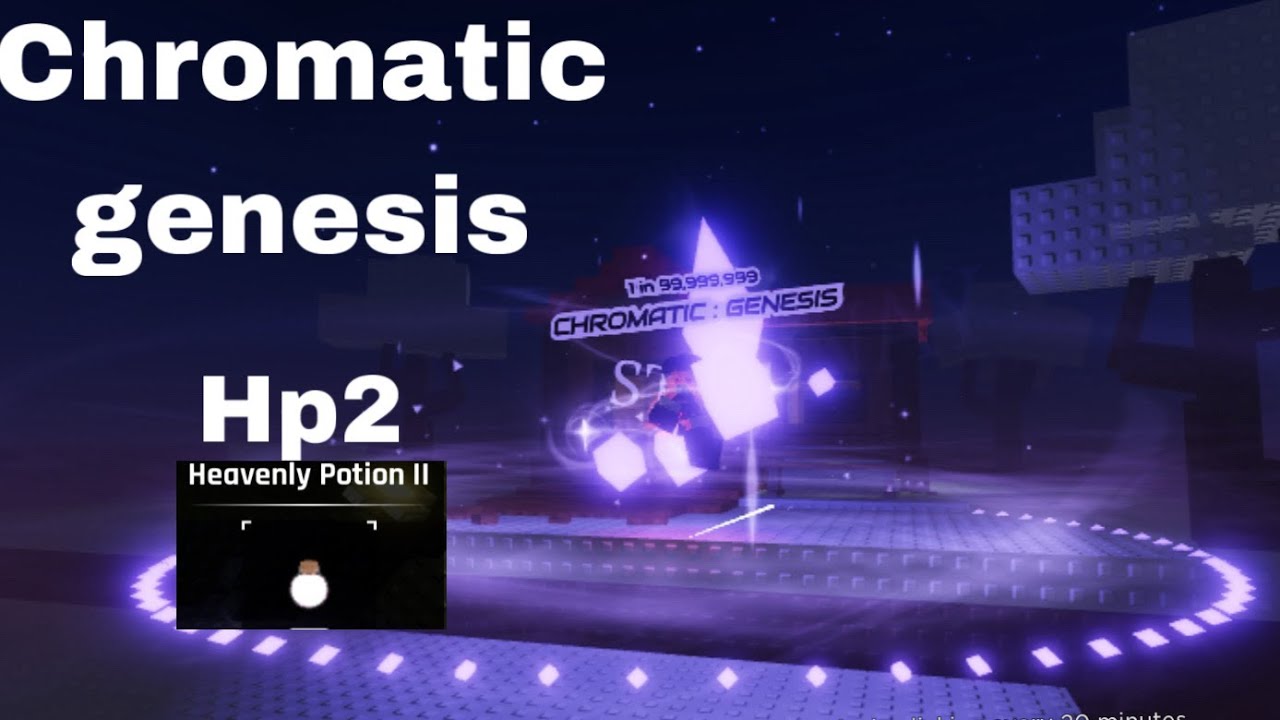 Getting chromatic genesis with 2 hp2s in sols rng - YouTube