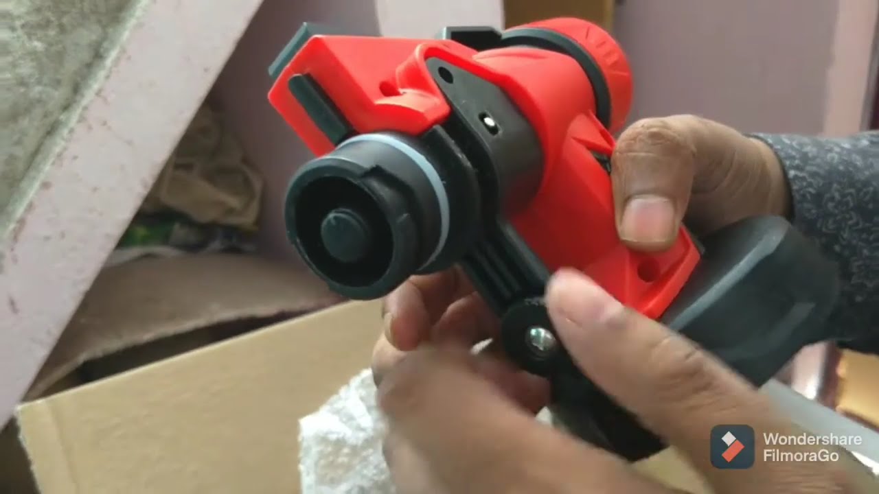 Buildskill Pro Paint Spray Gun 750W Live | Do it Yourself Paint Spray ...