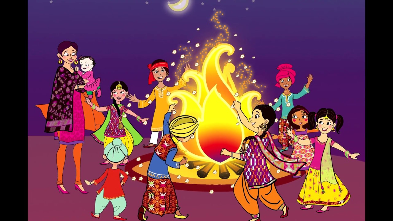 Lohri - The Bonfire Festival Book Sing-along PANJABI - YouTube