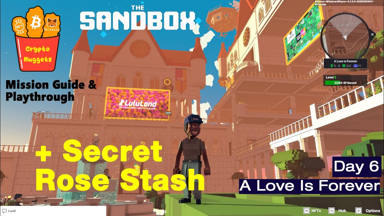 The Sandbox Season 3 | LuluLand A Love Is Forever Day 6 | Secret Rose ...