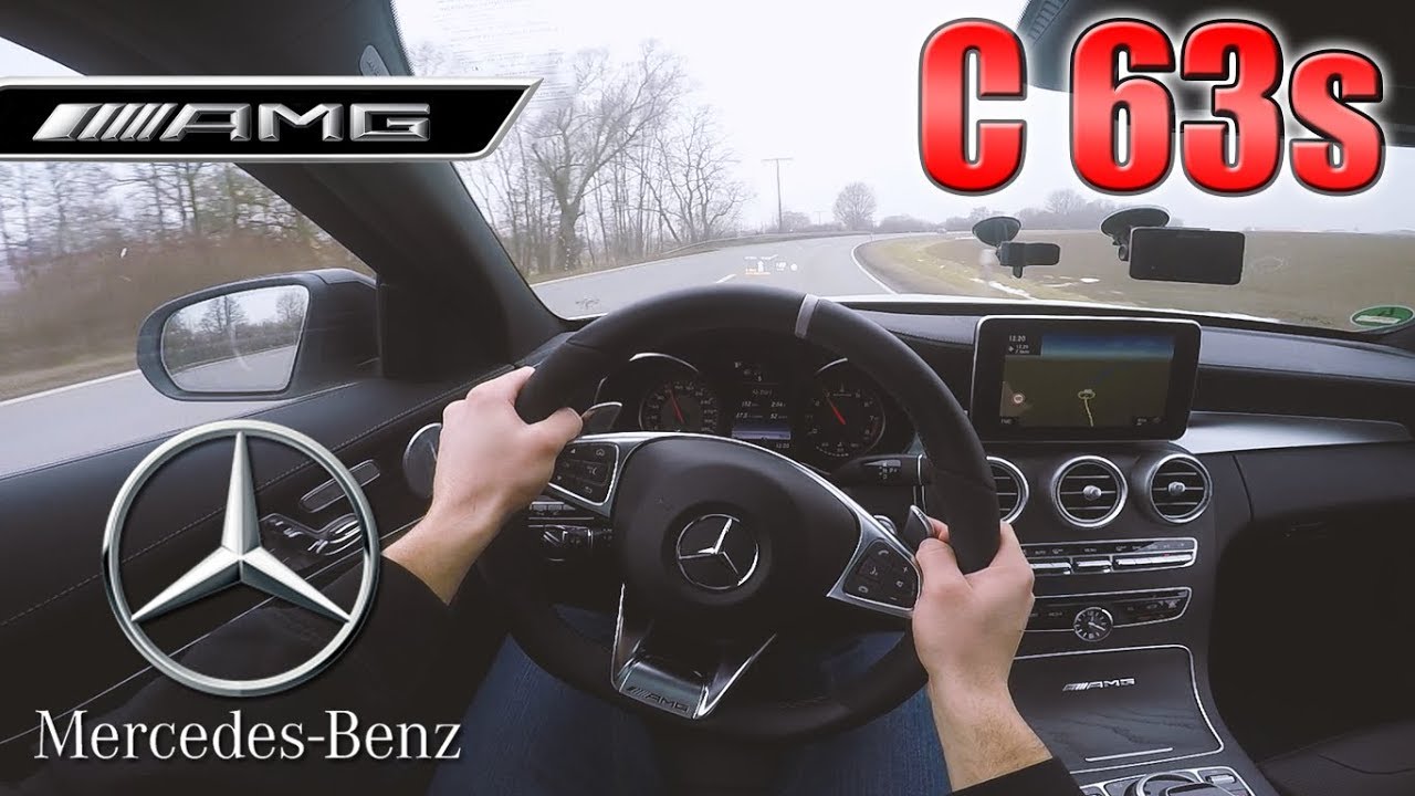 2018 Mercedes Benz C63s AMG (510Hp) POV- TEST DRIVE - YouTube