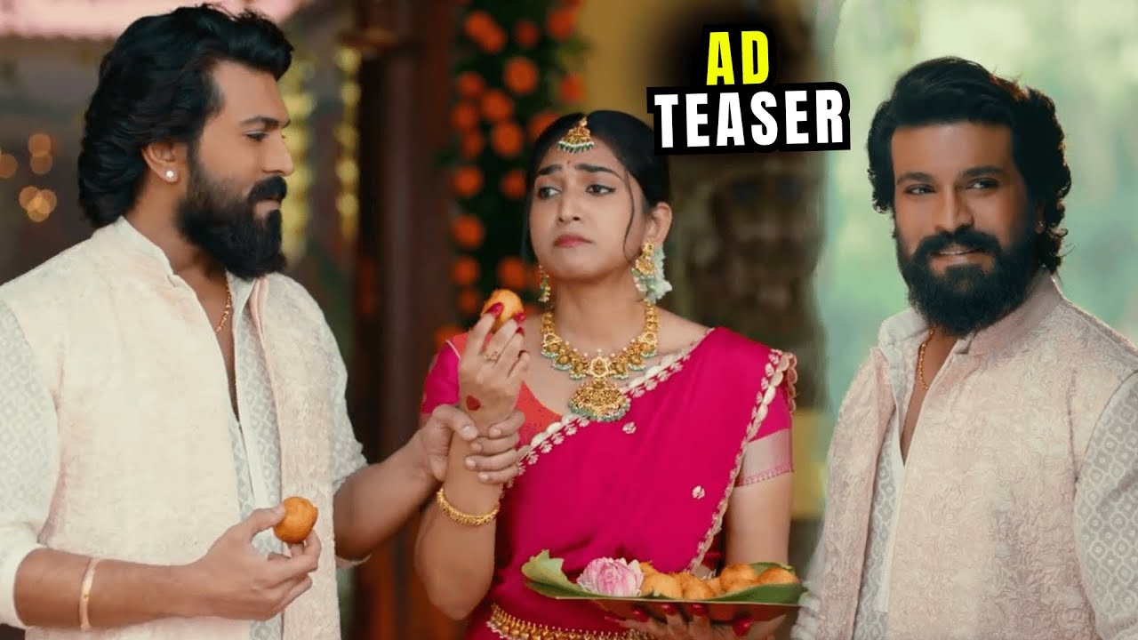 Ram Charan New Ad Teaser👌| Peddi | RC16 | RC17 | Ram Charan Latest News ...