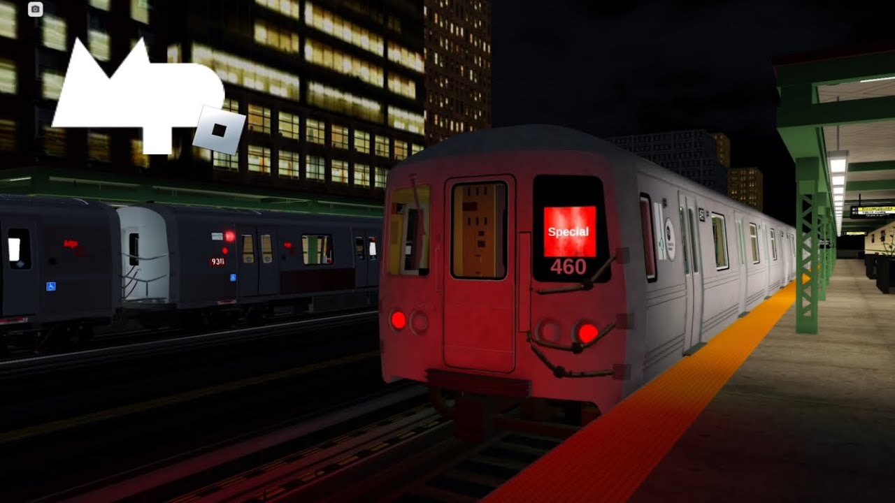 Roblox PTA Subway - R44 VIR Special Train & PST-4R Redliner (B) Local ...