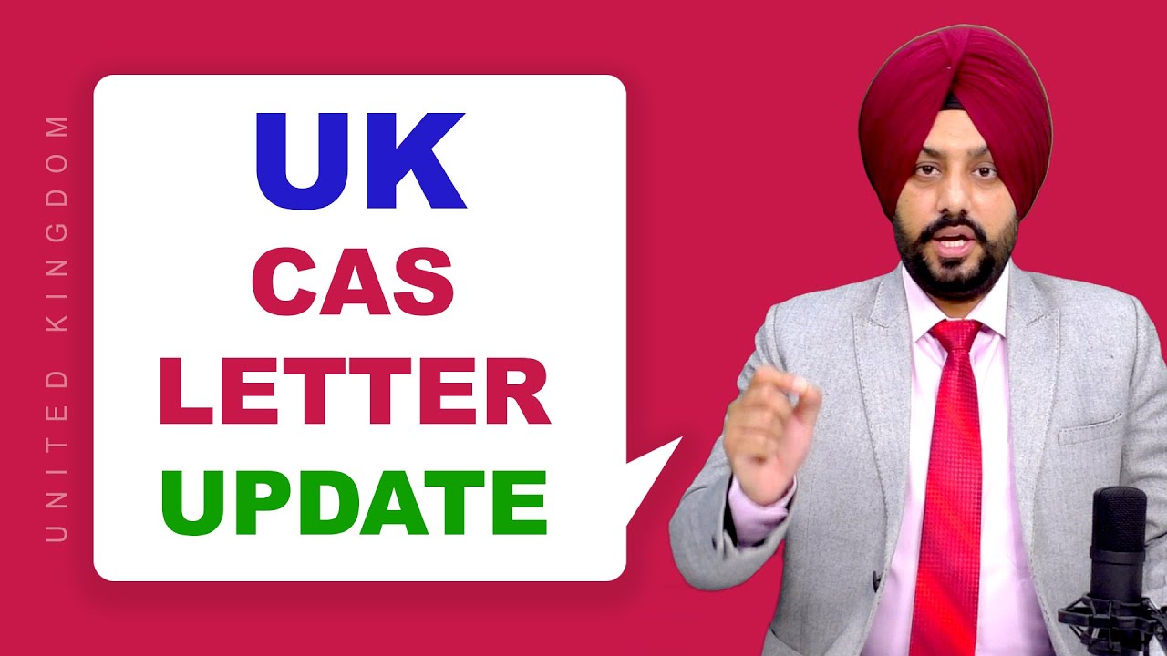 UK CAS LETTER UPDATE | STUDY ABROAD VISA - YouTube