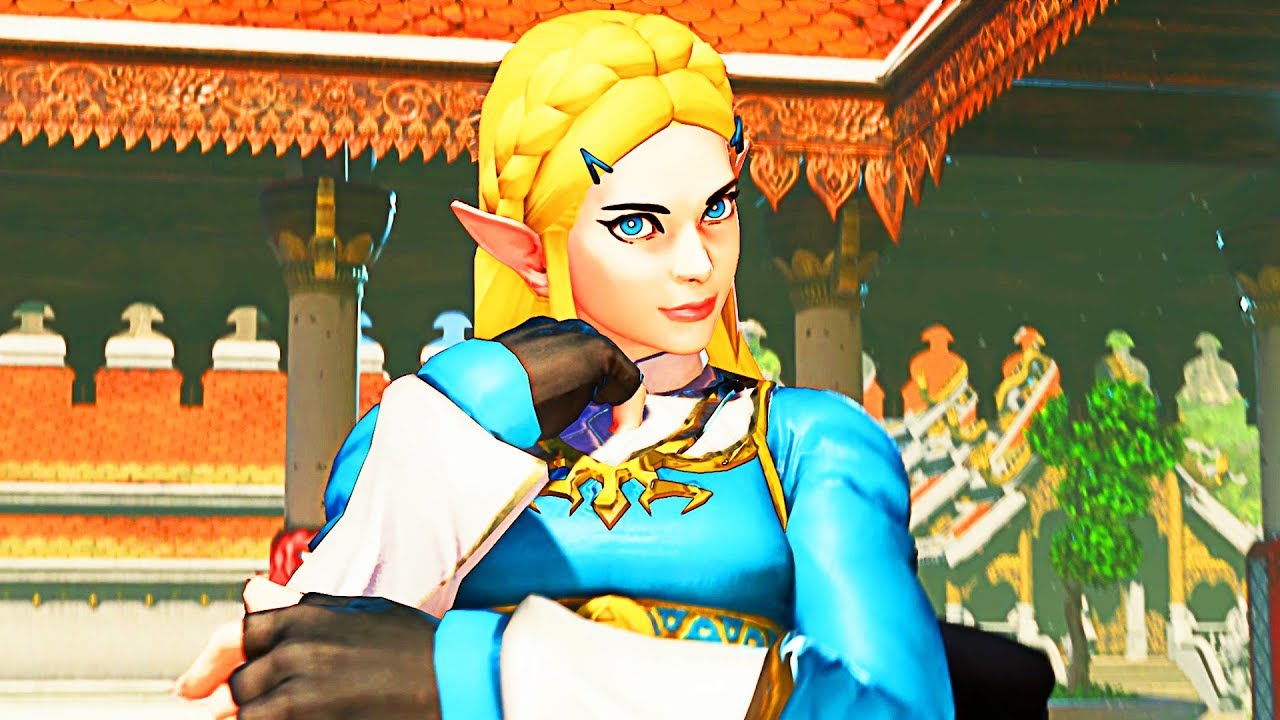 SFV - ZELDA VS MIDNA - KARIN MOD SHOWCASE - STREET FIGHTER V - YouTube