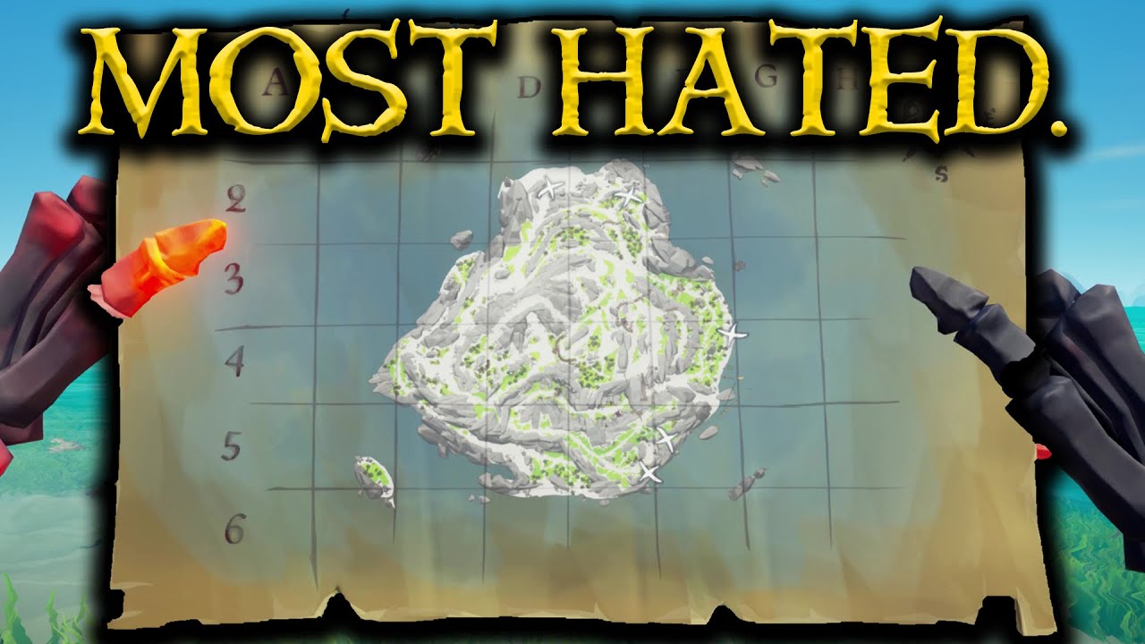 The Most HATED Island In Sea of Thieves. - YouTube