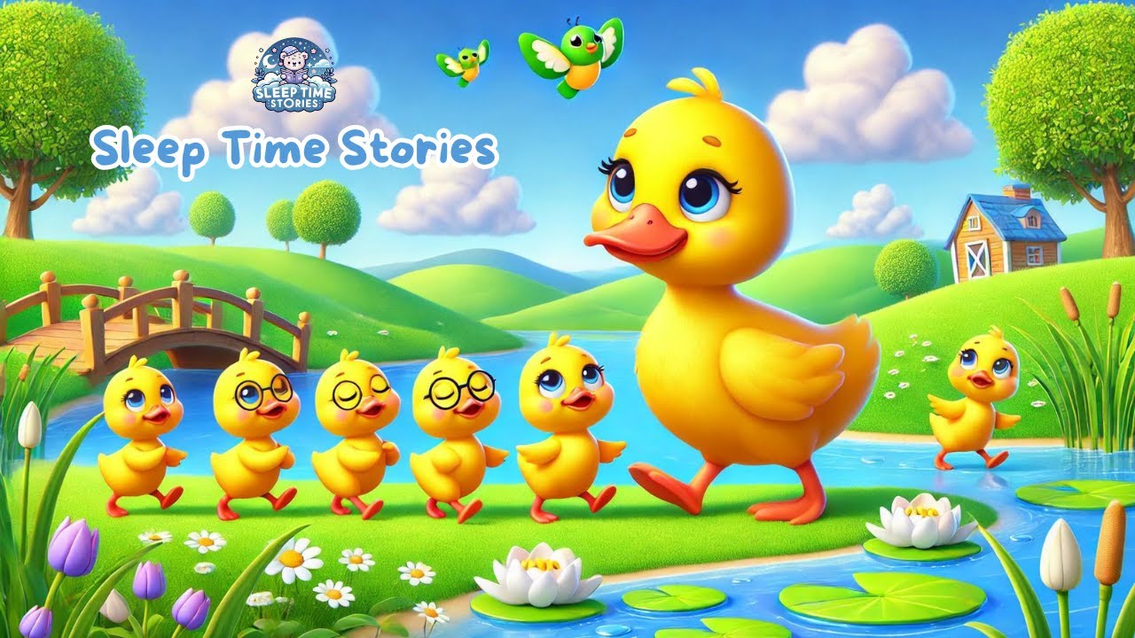 Five Little Ducks - Fun 3D Animation for Kids | Nursery Rhyme - YouTube