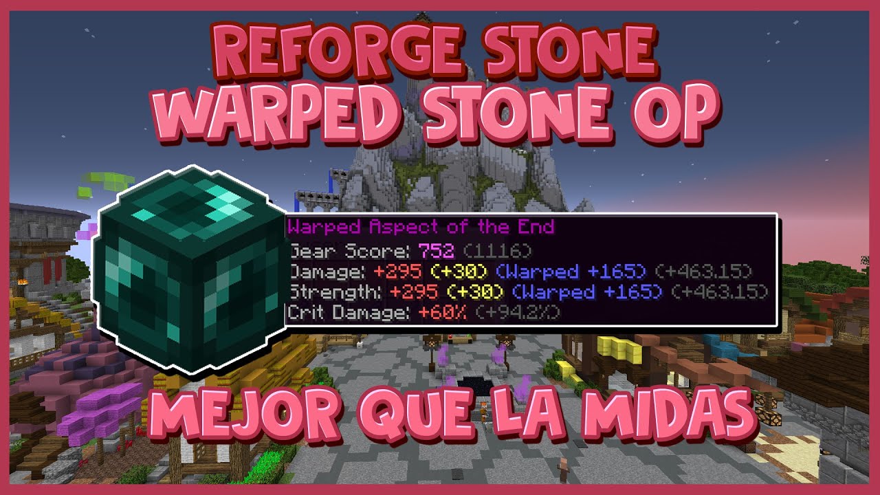LA WARPED STONE ESTA OP - #177 - Hypixel Skyblock - YouTube