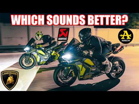 Did I Pick The Wrong Exhaust?! 😅 Akrapovic vs Arrow Undertail on Lamborghini V4's