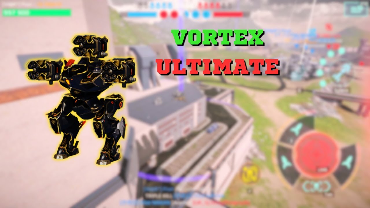 War Robots : Ultimate Vortex now 6sec reload time? Test Server # ...