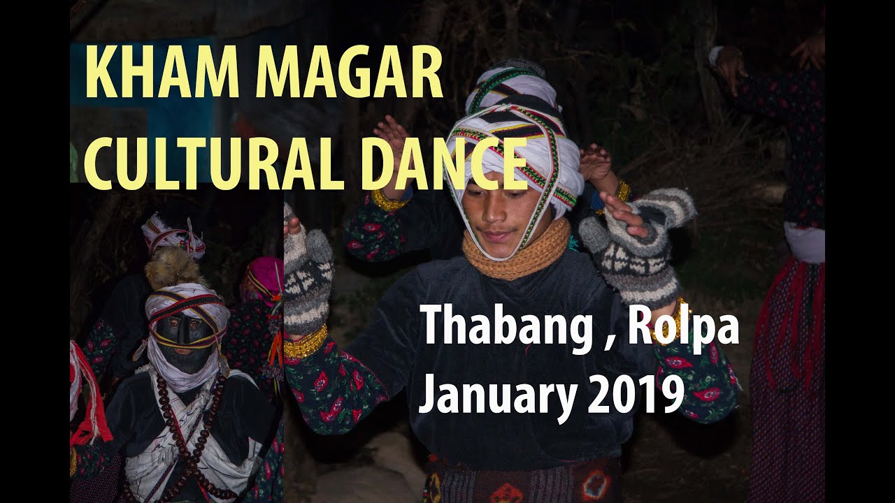 Kham Magar Cultural Dance , Thabang - YouTube