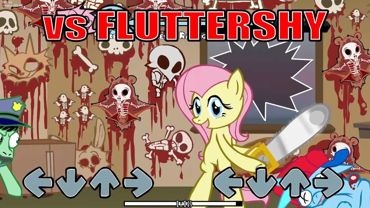 FNF vs Fluttershy - Shed (EOI) - YouTube