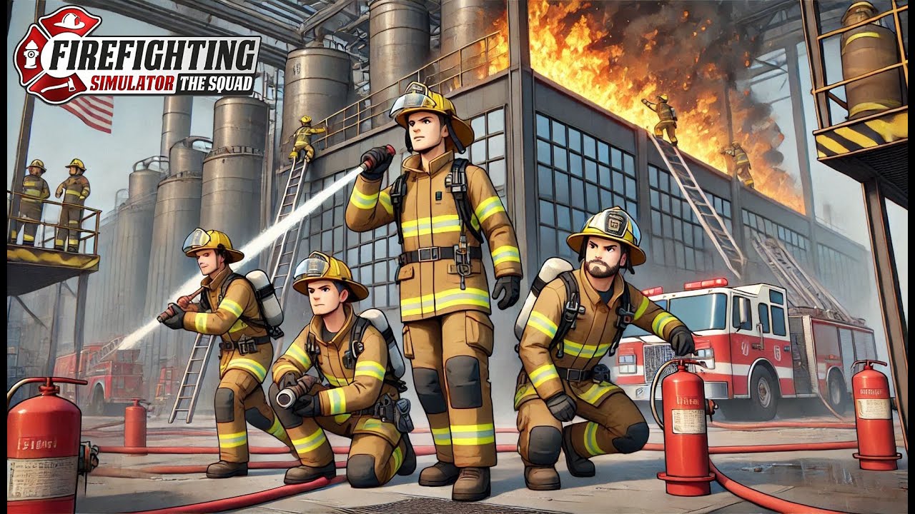 HOLY SMOKES?!?! WE GOT HIT BY A HUGE BACKDRAFT! (Firefighting Simulator ...