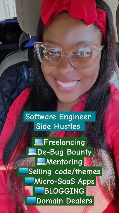Software Engineering Side Hustles #seo #softwareengineer #softwaredeveloper - YouTube