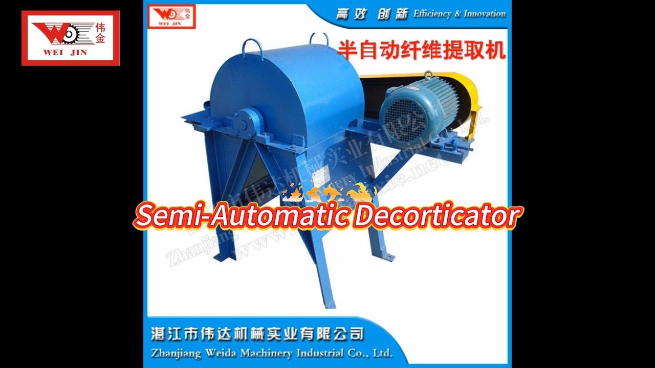 Efficient & Portable Semi-Automatic Fiber Extractor: for Small Farmers ...