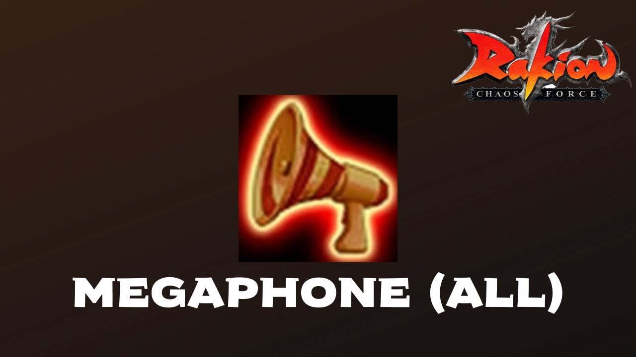 Rakion - Megaphone (All) ᴴᴰ - YouTube