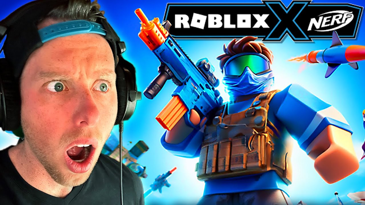I Played Every Nerf Game on Roblox! - YouTube