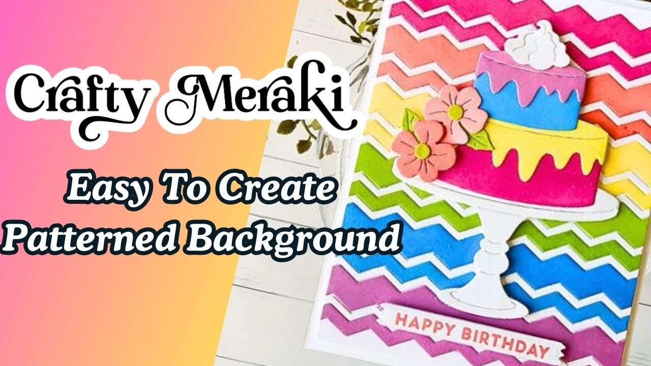 Easy Patterned Background - YouTube