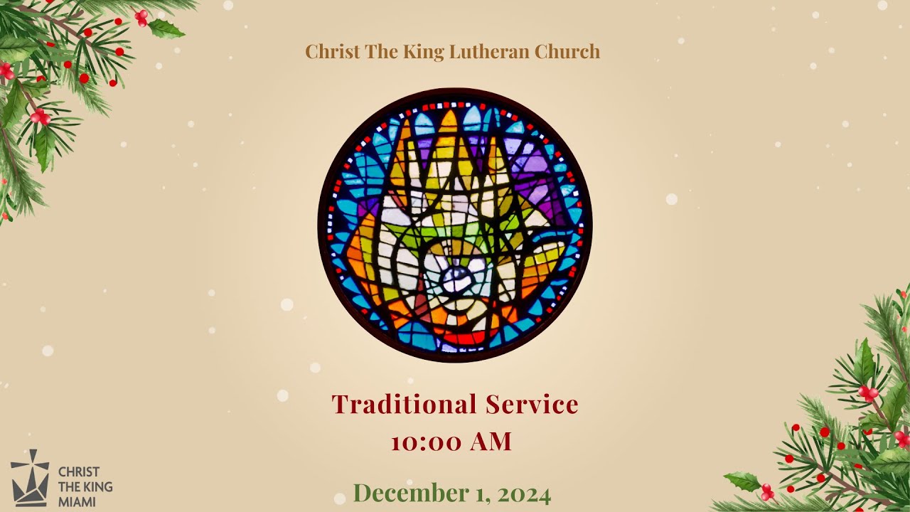 Christ The King - December 1, 2024 - YouTube