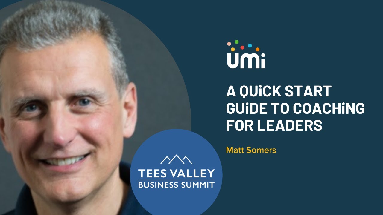 A Quick Start Guide to Coaching for Leaders - Matt Somers - YouTube