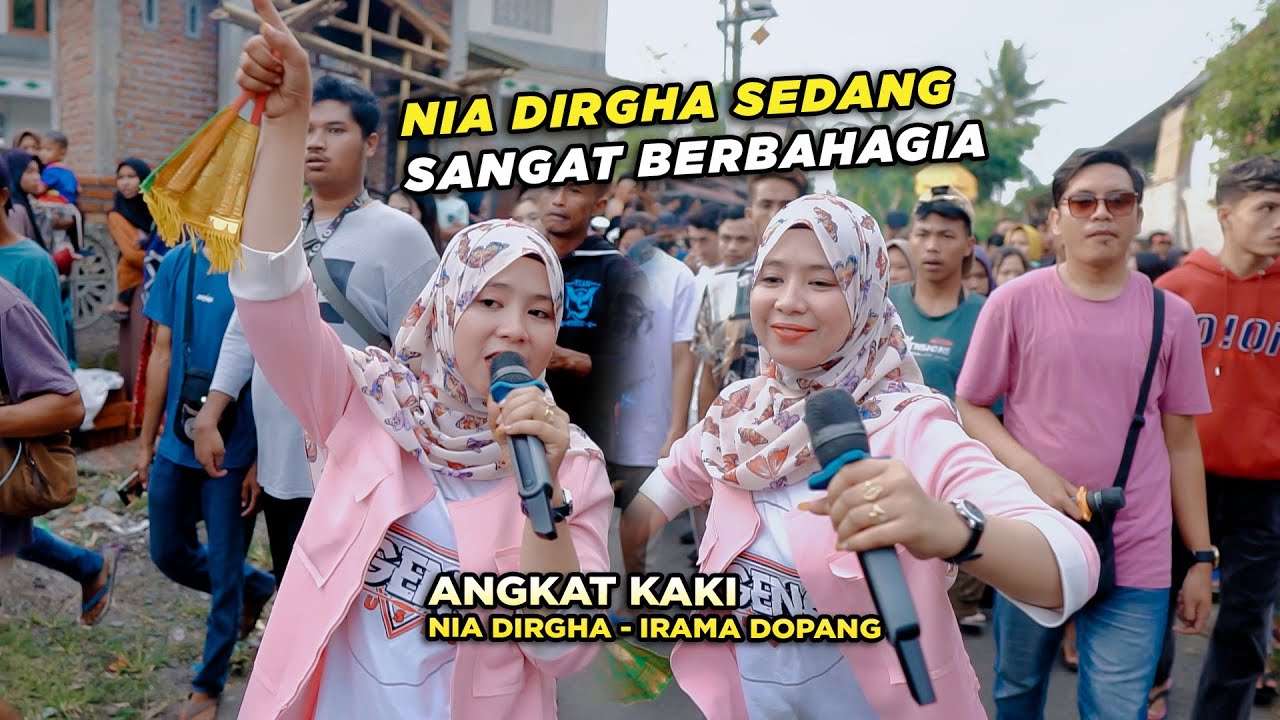 Bahagia Sekali Nia Dirgha Menyanyikan Lagu ini || Angkat Kaki - Irama ...