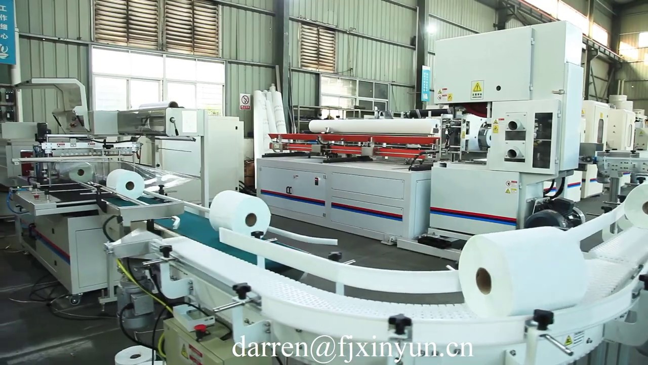 Dot to dot embossing and glue laminated maxi roll kitchen towel paper ...