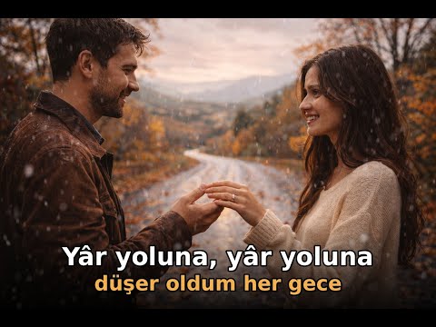 Yâr yoluna, yâr yoluna, düşer oldum her gece