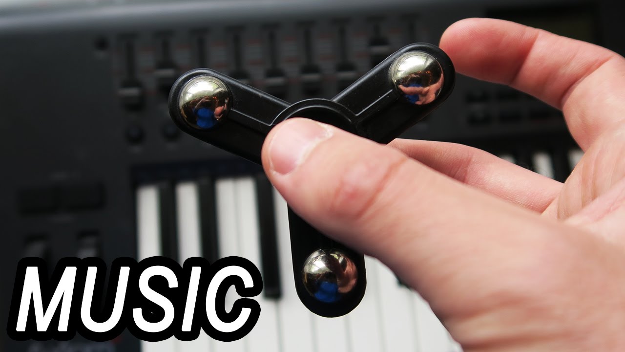 Making Music With A Hand Spinner! - YouTube