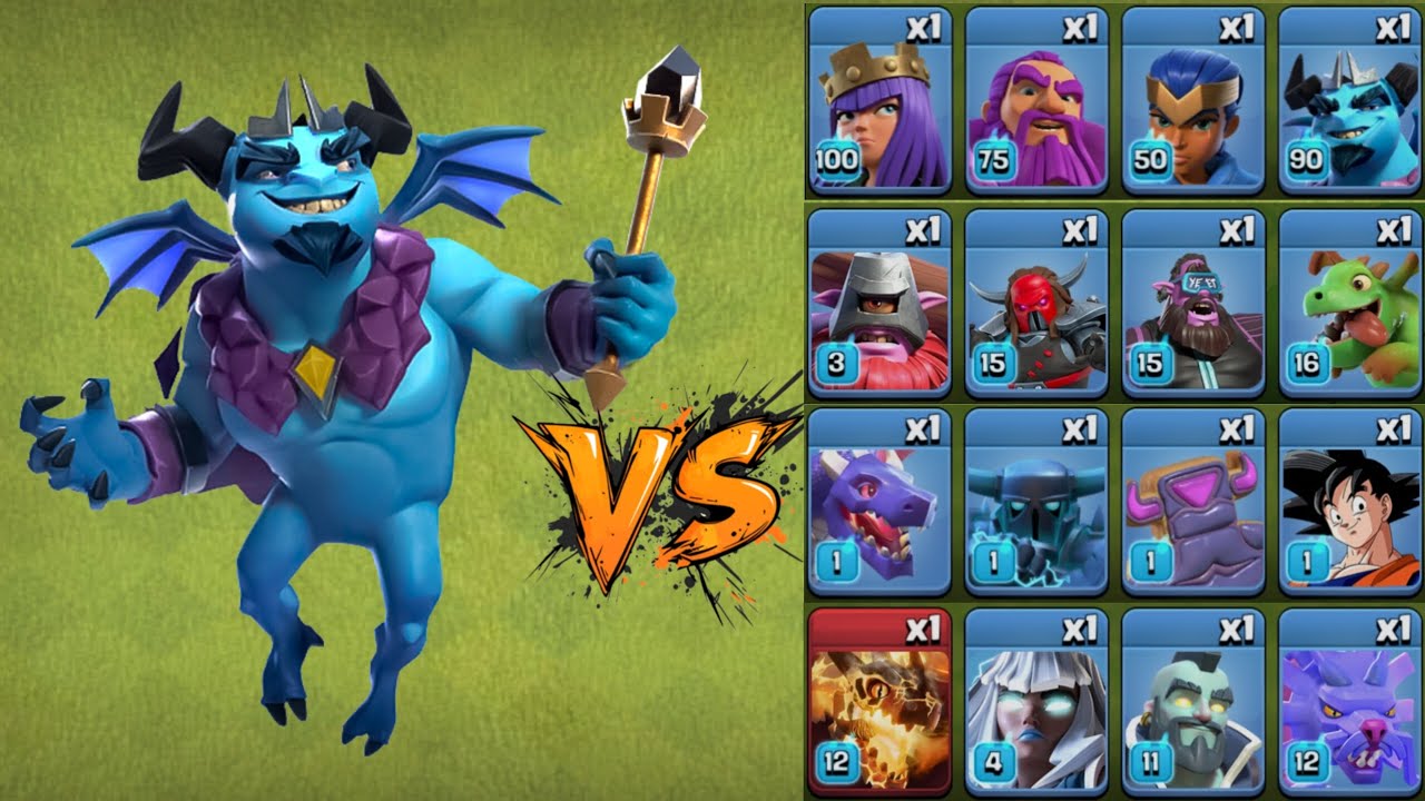 ⚔️ Max Minion Prince 🆚 All Troops 🏰🔥 | Clash of Clans Epic Battle 😱💥 # ...