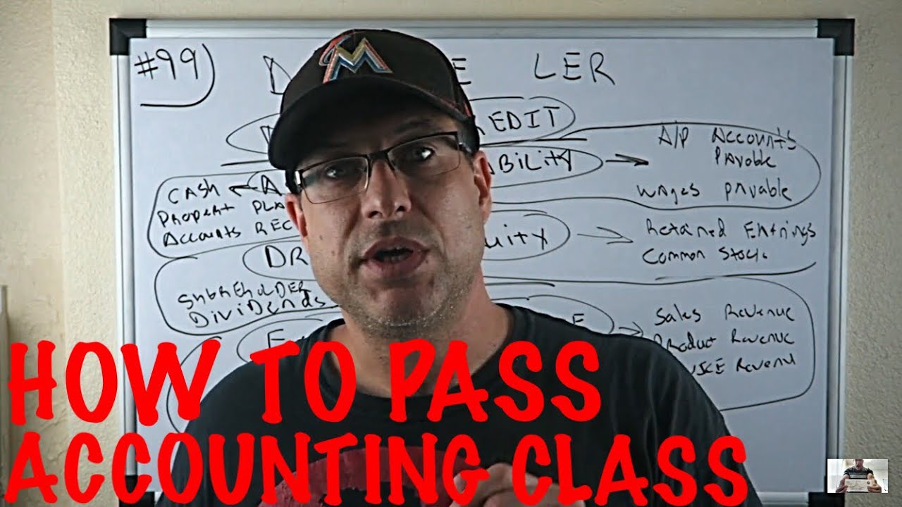 HOW TO PASS YOUR FIRST ACCOUNTING CLASS / WRITE THIS DOWN EVERY DAY ...