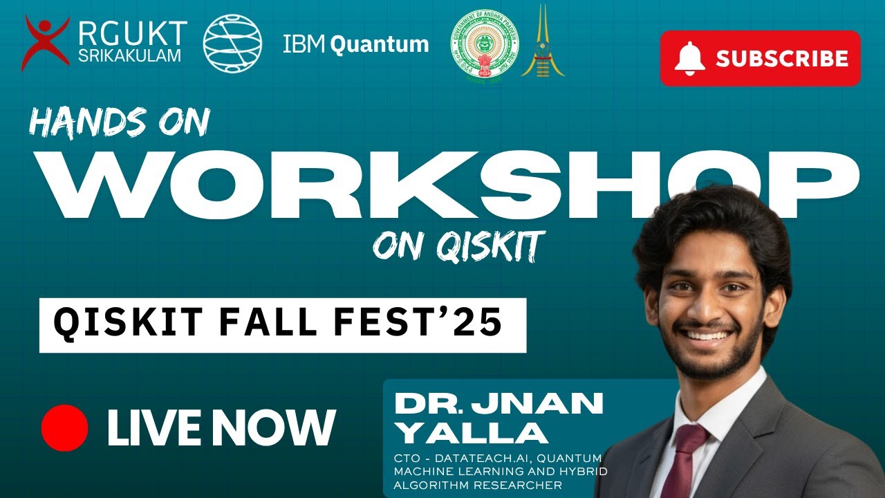 DAY- 5 | QISKIT FALL FEST '25 | IIIT SRIKAKULAM ,RGUKT-AP - YouTube