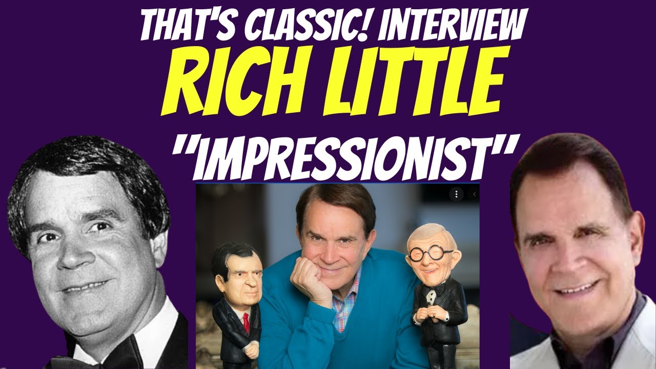 Rich Little, legendary impressionist, Behind the Scenes Tell All ...