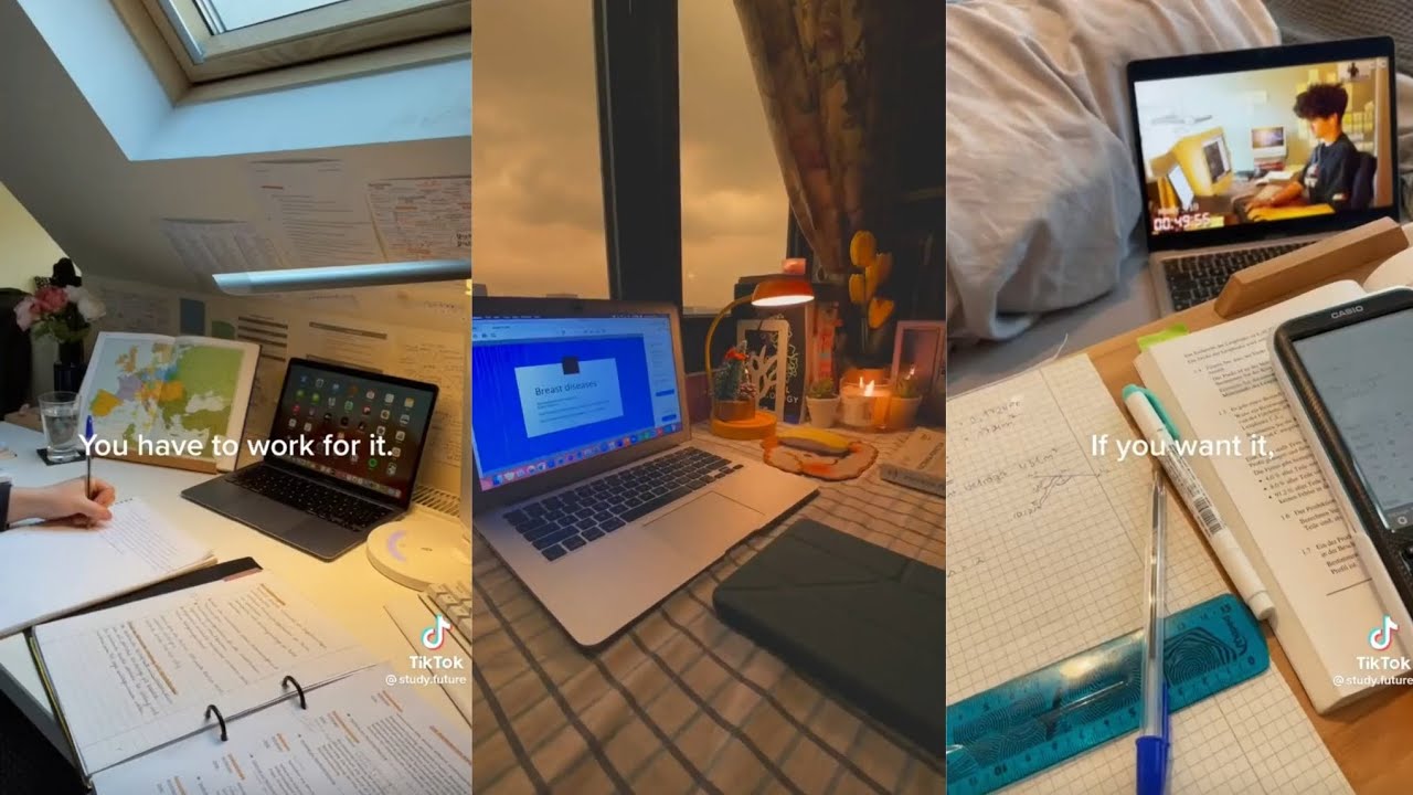 aesthetic study motivation tiktok || study motivation tiktok ...