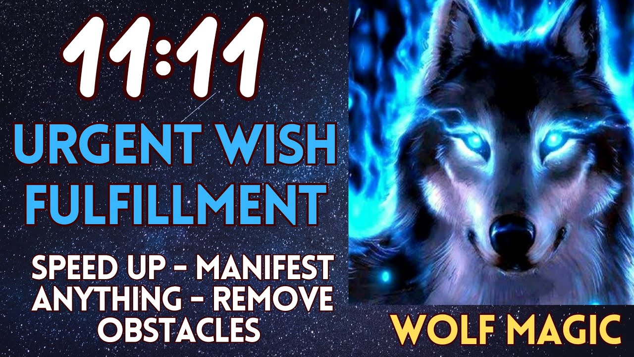 11:11🌈WISH FULFILLMENT | WOLF MAGIC BEGIN NOW | SWITCHWORD TO REMOVE ...