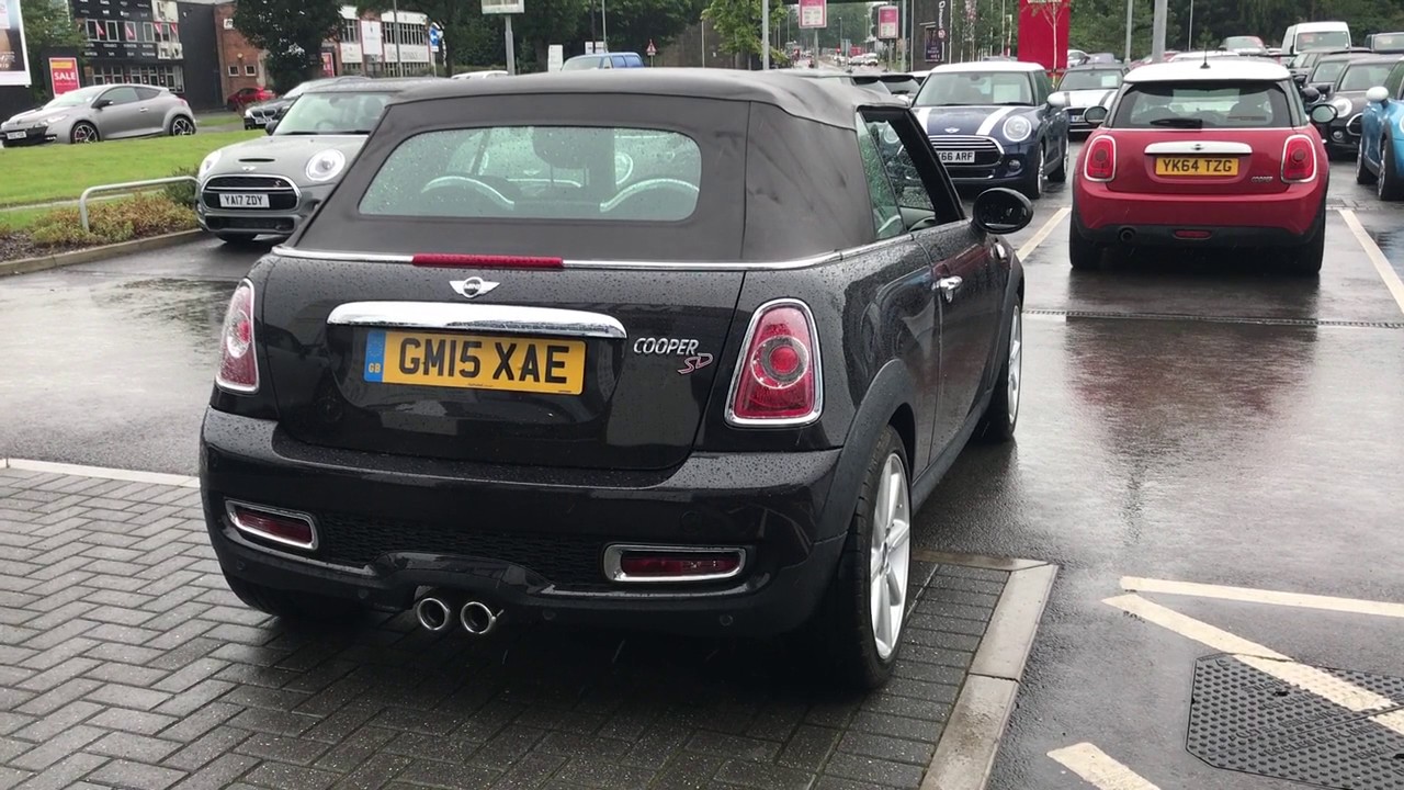 MINI CONVERTIBLE 2.0 Cooper S D Highgate 2dr U6447 - YouTube