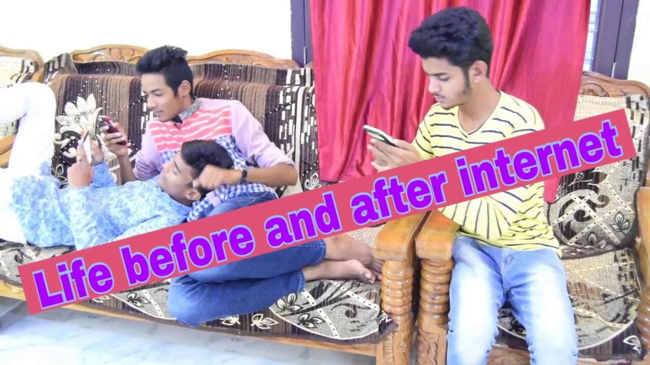 Life before and after internet..!! - YouTube
