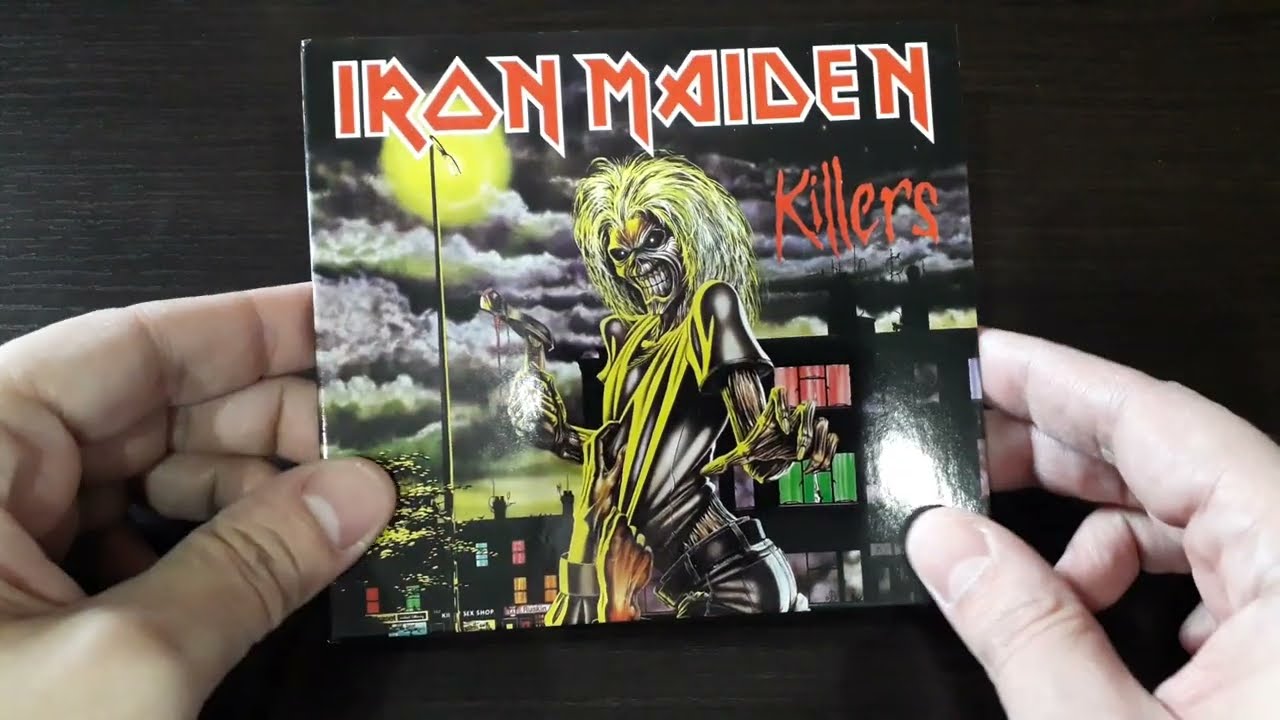Unboxing Iron Maiden's Classic 'Killers' (1981) (2015) Remastered CD ...