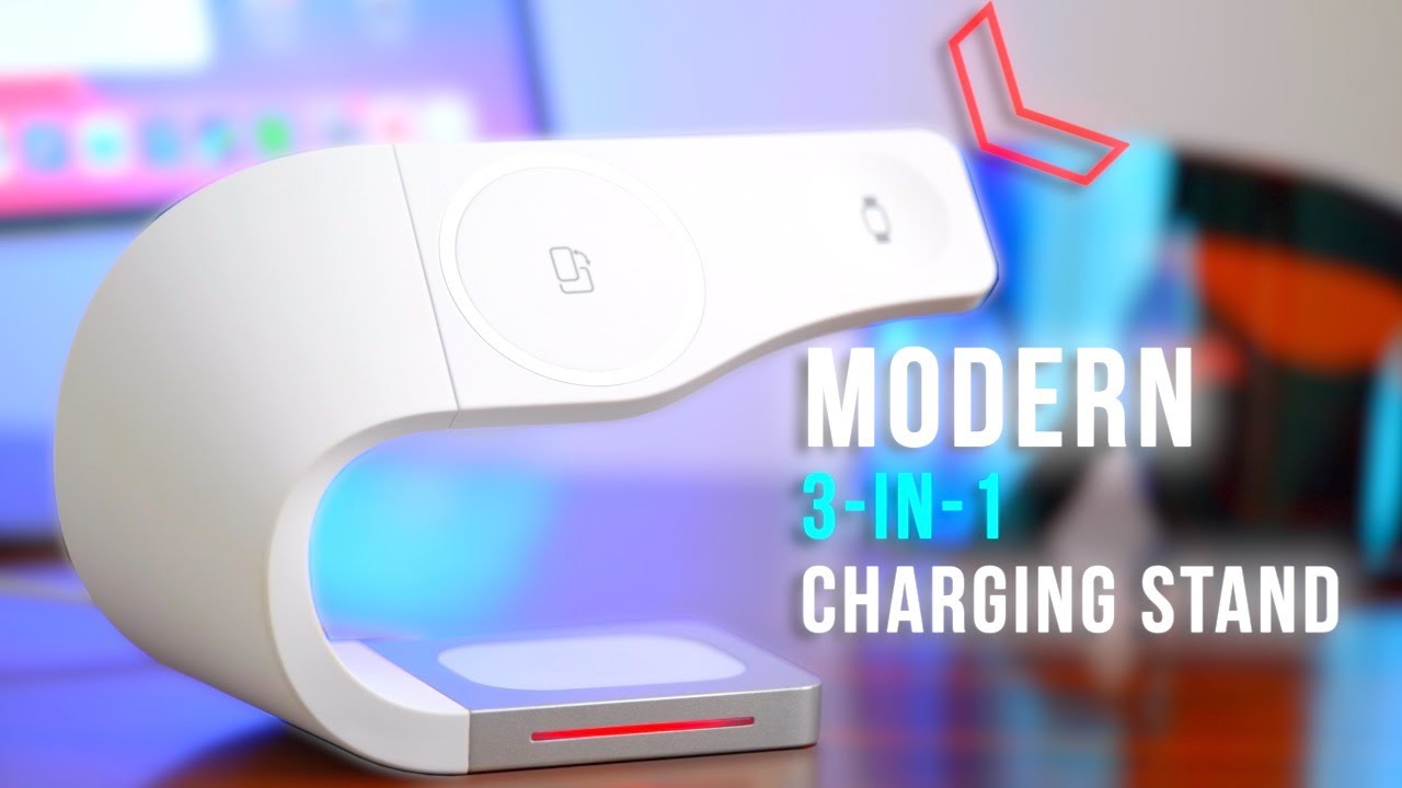 The Most Modern 3-in-1 Charging Stand! - YouTube