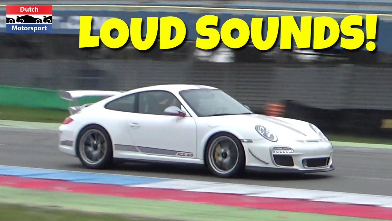 Porsche 997 GT3 RS 4.0 -LOUD Sounds on Track! - YouTube