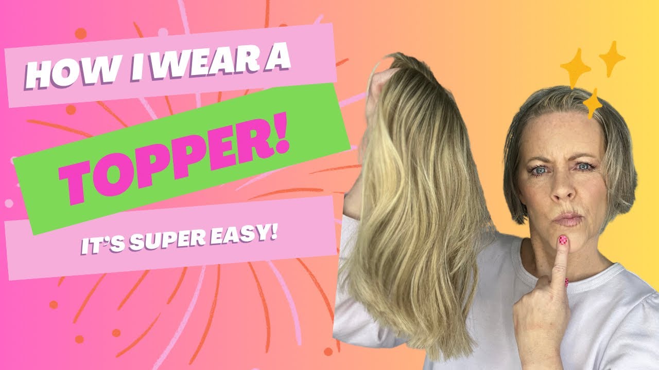 How I wear a TOPPER! It’s super easy! - YouTube