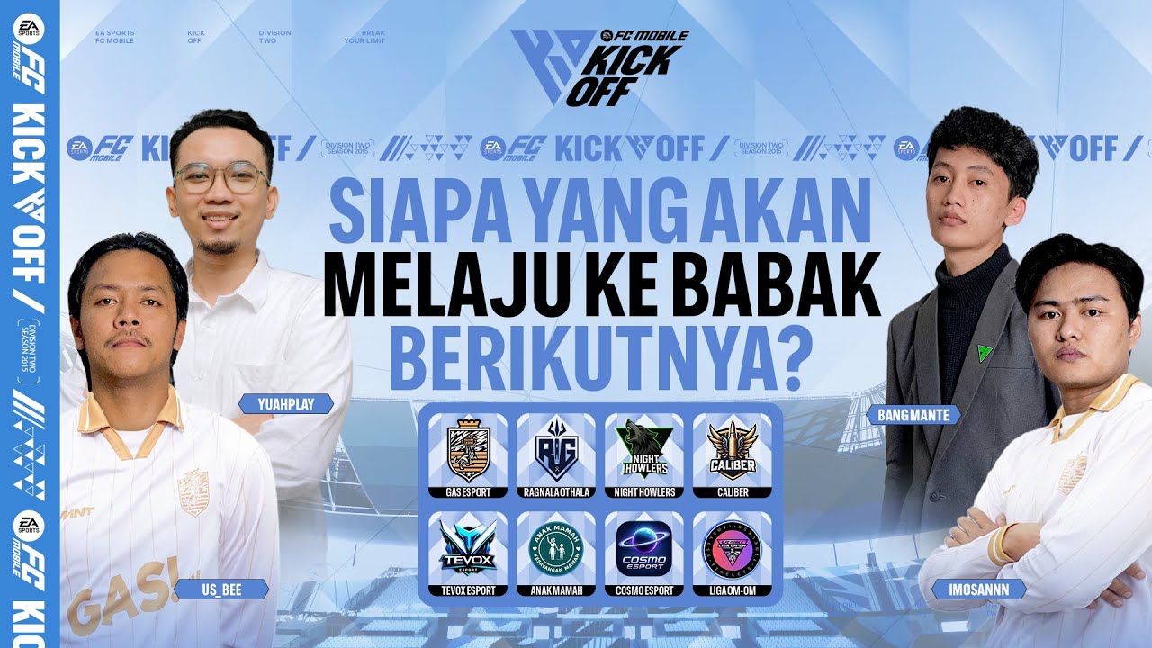 🔴 [LIVE TALK] FC Mobile Kick Off – SIAPA YANG AKAN NAIK KE ULTIMATE ...