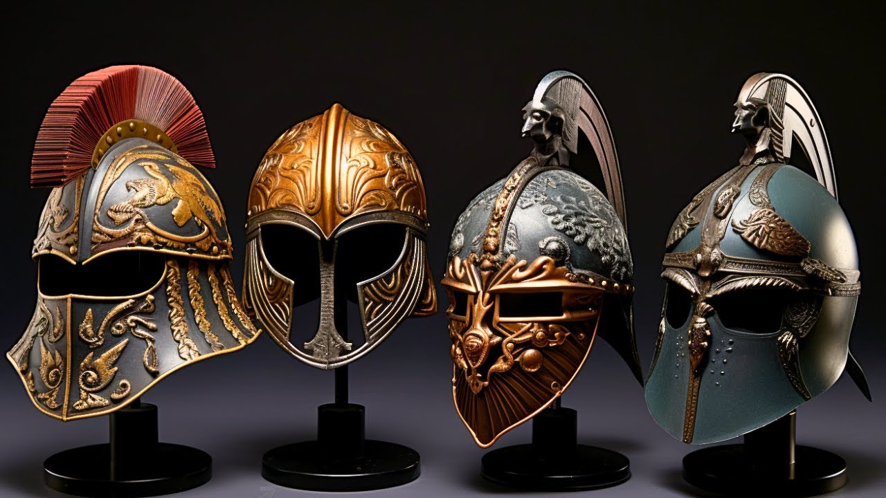 The Evolution of Roman Helmets - YouTube